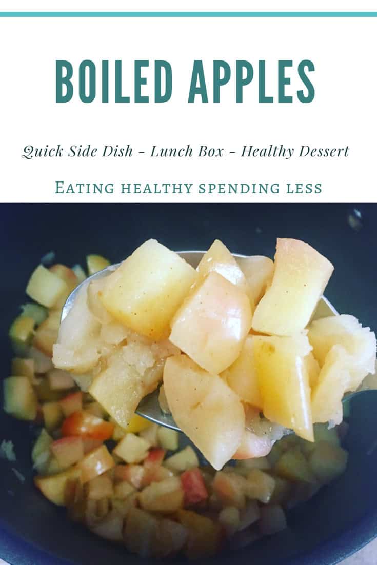 Simple Boiled Apples - Homemaker On A Budget