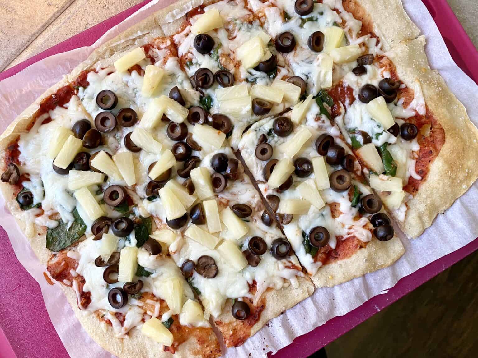 Easy Sourdough Starter Pizza Crust - Homemaker On A Budget