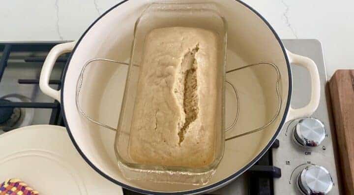 No Bake Stovetop Bread Loaf Steamed - Homemaker On A Budget